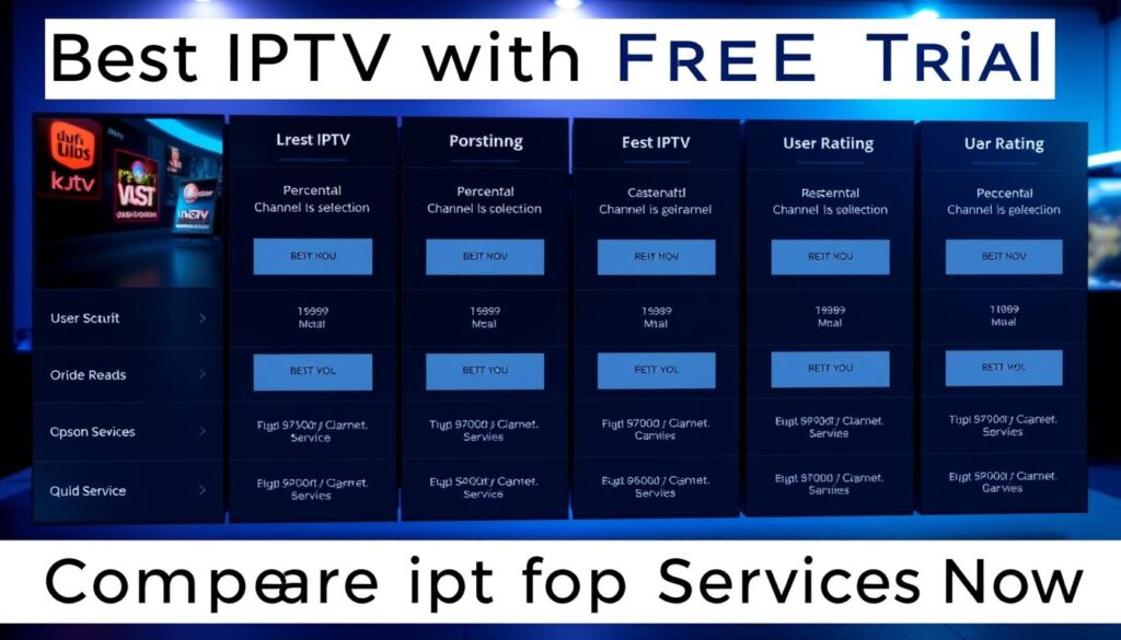 Best IPTV with Free Trial: Compare Top Services Now